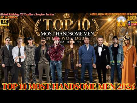 Kim Taehyung SHOCKS the World😳#1 Most Handsome Man 2026 | Top 10 Global Ranking REVEALED!