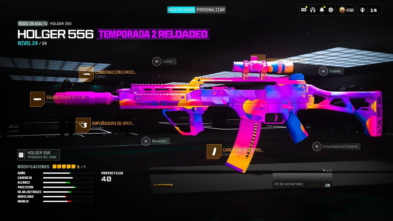 *MEJORADA* la HOLGER 556 ahora es MUY BUENA!🔥 | la MEJOR CLASE de la ...