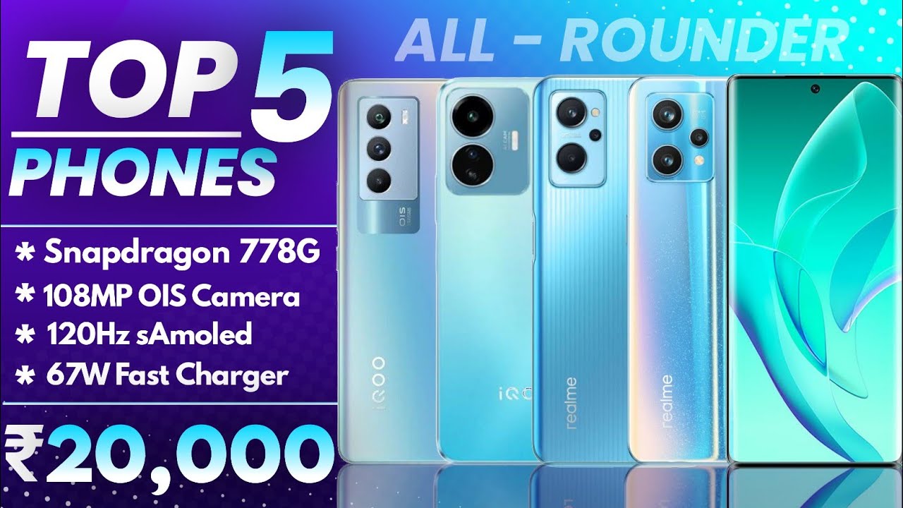 108MP Quad Camera | Top 5 All Rounder Phone Under 20000 in 2022 | Best ...