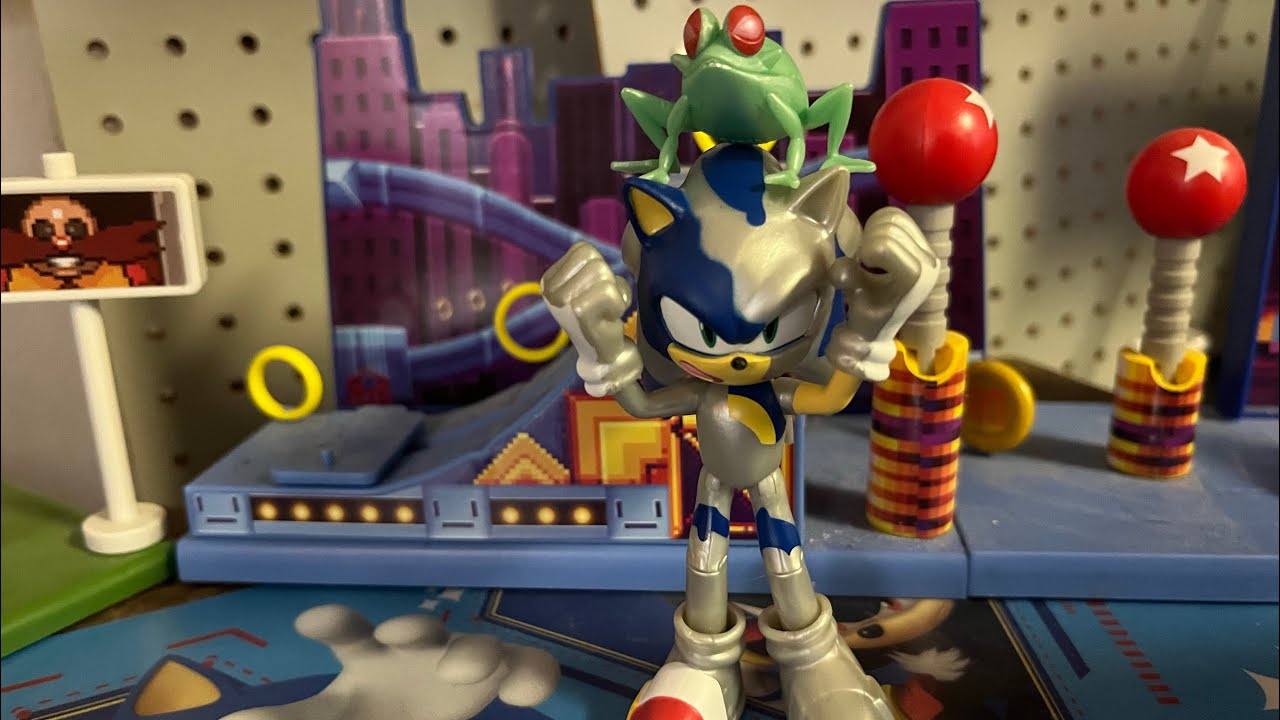 Sonic the Hedgehog IDW - Jakks Pacific Metal Virus Sonic Review! - YouTube