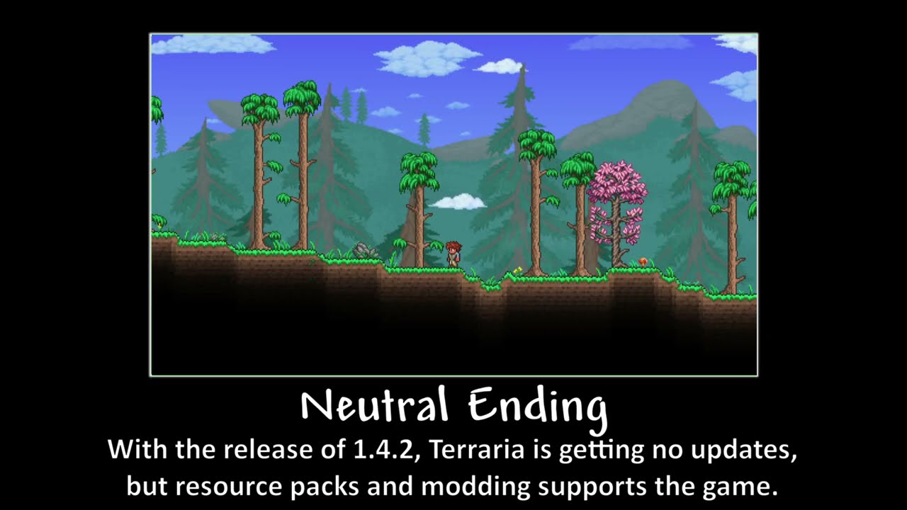 Terraria ─ All endings (meme) - YouTube