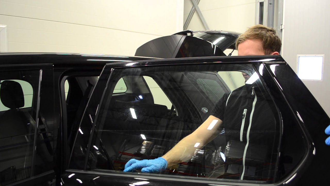 LAND ROVER DISCOVERY SPORT - Car window tinting with Solarplexius - YouTube
