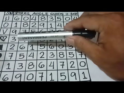 SWERTRES ANGLE GUIDE SA BUWAN NG NOVEMBER / Tan-awa na! #brad3dvlog ...