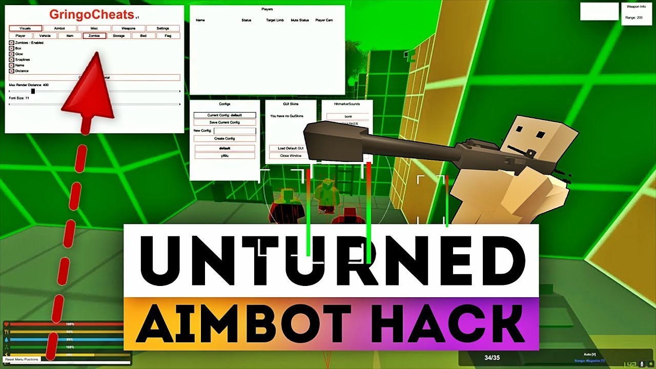PRIVATE UNTURNED HACK | NEW AIMBOT FOR UNTURNED 2022 | UNTURNED ESP AIM ...