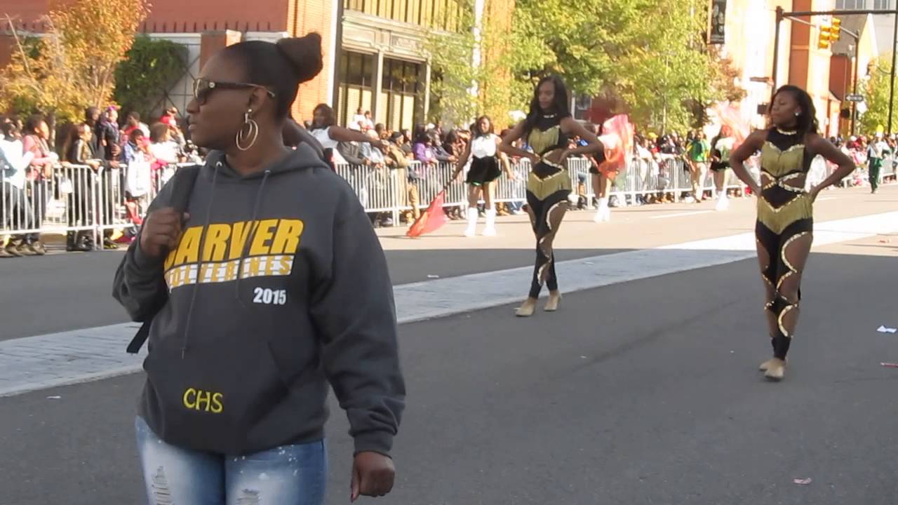 Carver Marching Wolverines At ASU Turkey Day - YouTube