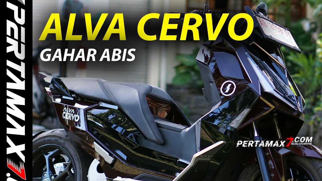 Review Detail Fisik Alva Cervo Motor Listrik Viral Jogja IoT⚡🛵 # ...