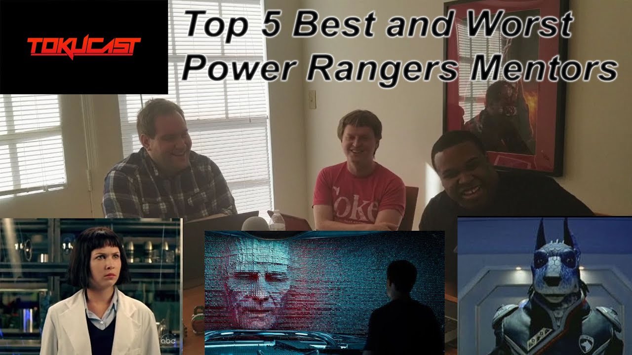 Tokucast Top 5 Best and Worst Power Rangers Mentors - YouTube