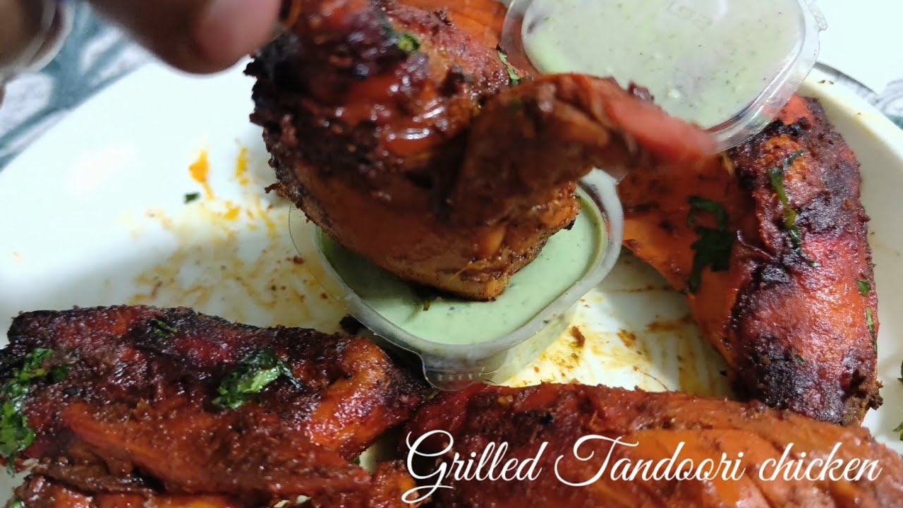 Tandoori Chicken from zam zam restaurant Bhopal - YouTube