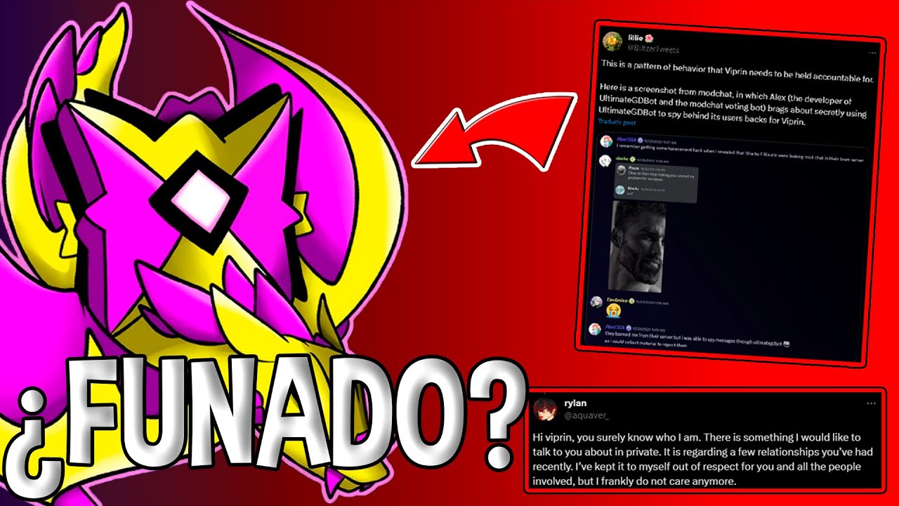 ¿Viprin FUNADO? #1 Noticias Geometry Dash - YouTube