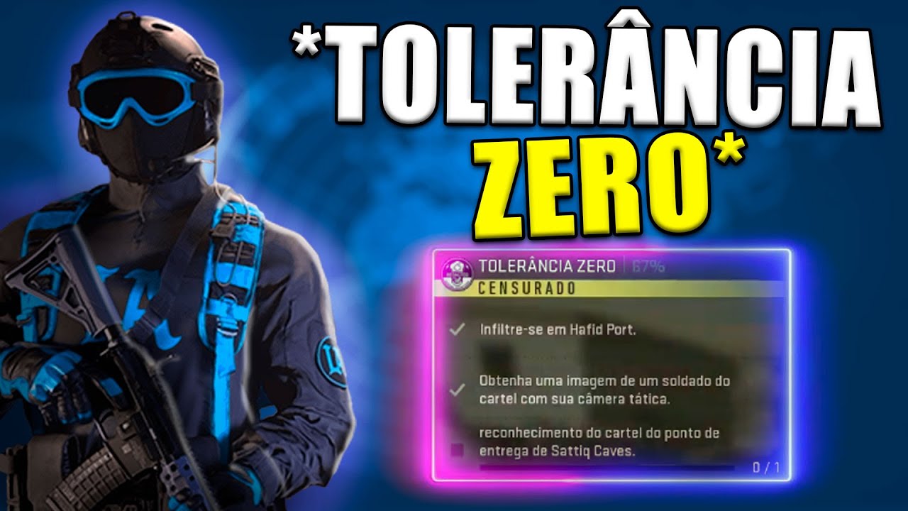 Como fazer a missão tolerância zero no DMZ - YouTube
