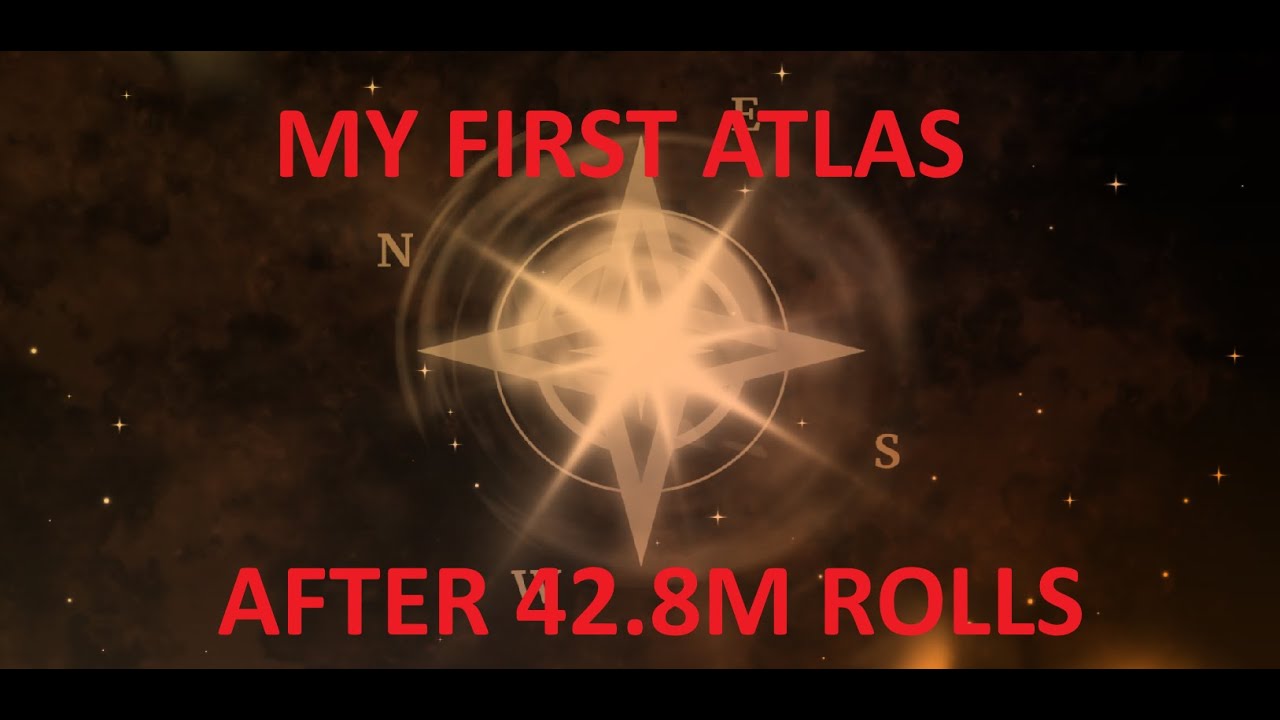 GETTING MY FIRST ATLAS AFTER 42,880,085 ROLLS! - YouTube