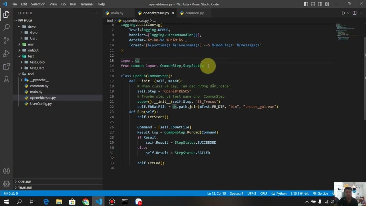 010 Viết function tạo folder trong python sử dụng os makedirs (Build ...