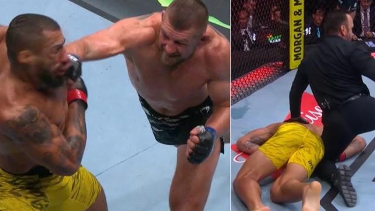 Dustin Jacoby demolishes Vitor Petrino with brutal one-punch knockout ...