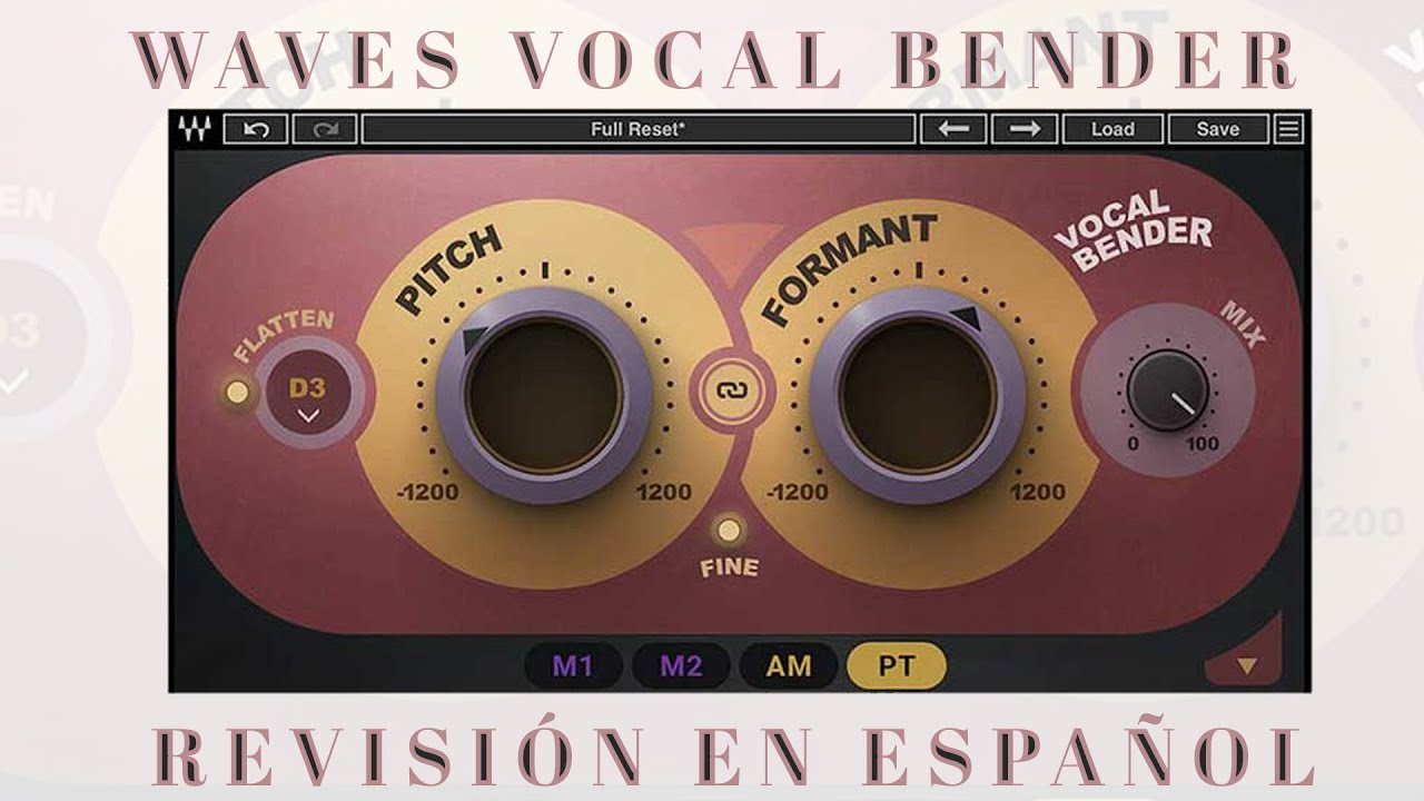 ⚡Waves Vocal Bender⚡ -Revisión en Español- - YouTube
