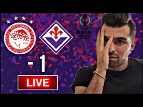 LIVE Pre OLYMPIAKOS - FIORENTINA: THE LAST DANCE💜⚜️ - YouTube