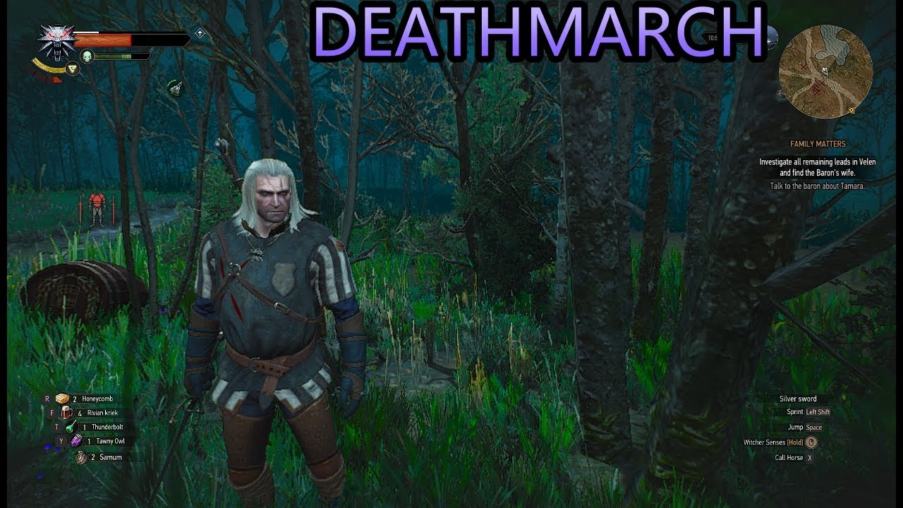 I AM DOING WITCHER CONTRACTS JOB IN WITCHER 3 DEATHMARCH - YouTube