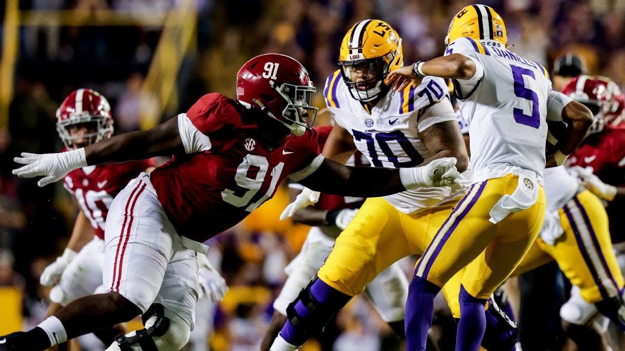 #13 LSU vs #8 Alabama (2023 BreakDown By Coach P aka Goat Doe) Part 9 ...