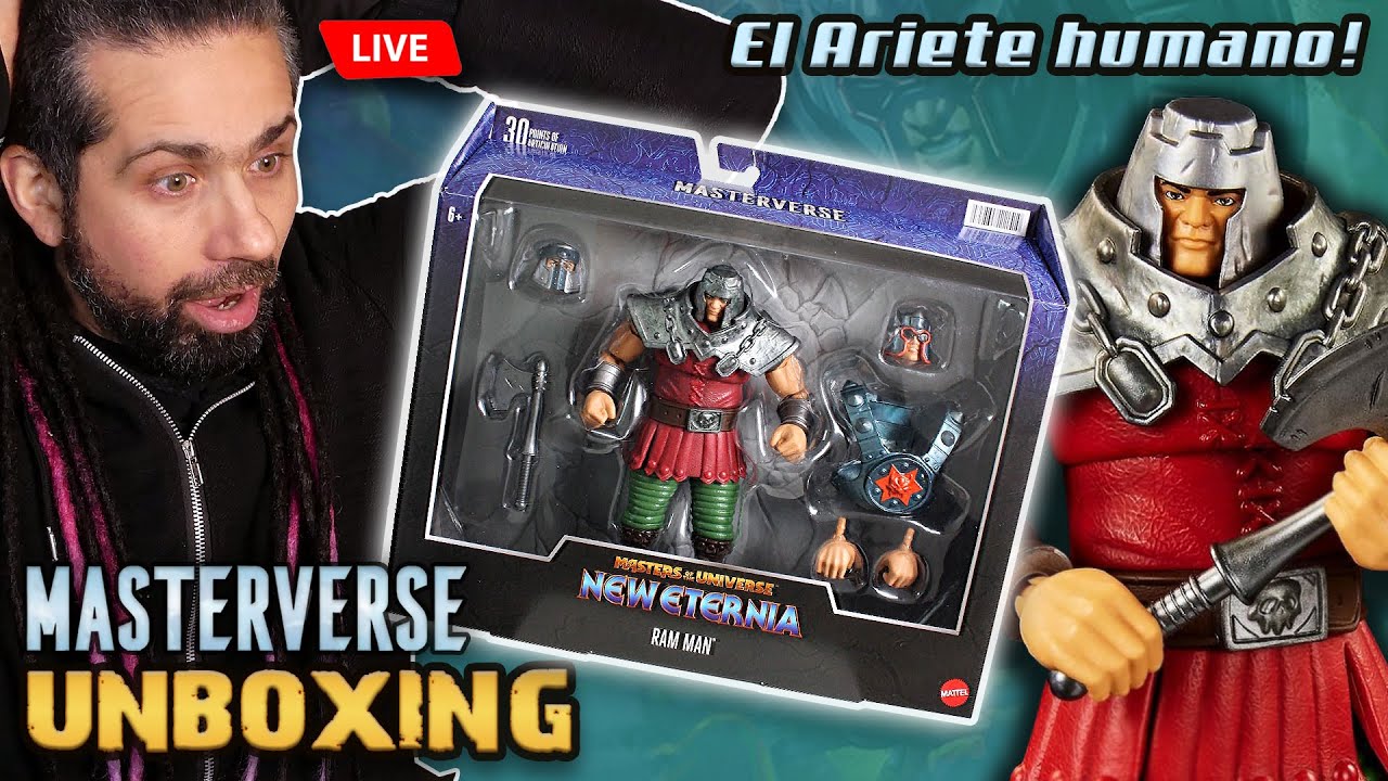 Unboxing MASTERVERSE Deluxe RAM MAN | Revisión, comparativa y novedades ...