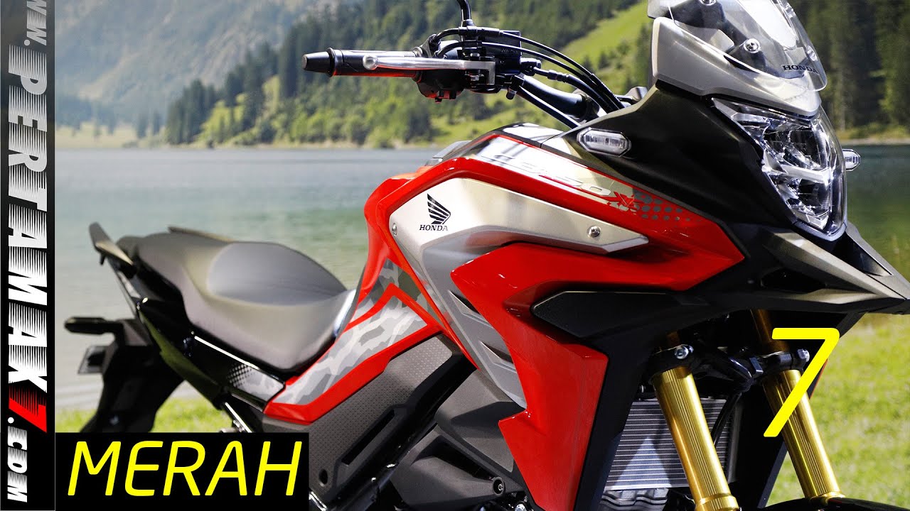 Bedah Detail Honda CB150X Warna Merah 🏍 Mandala Red Siap Touring 🔥 # ...