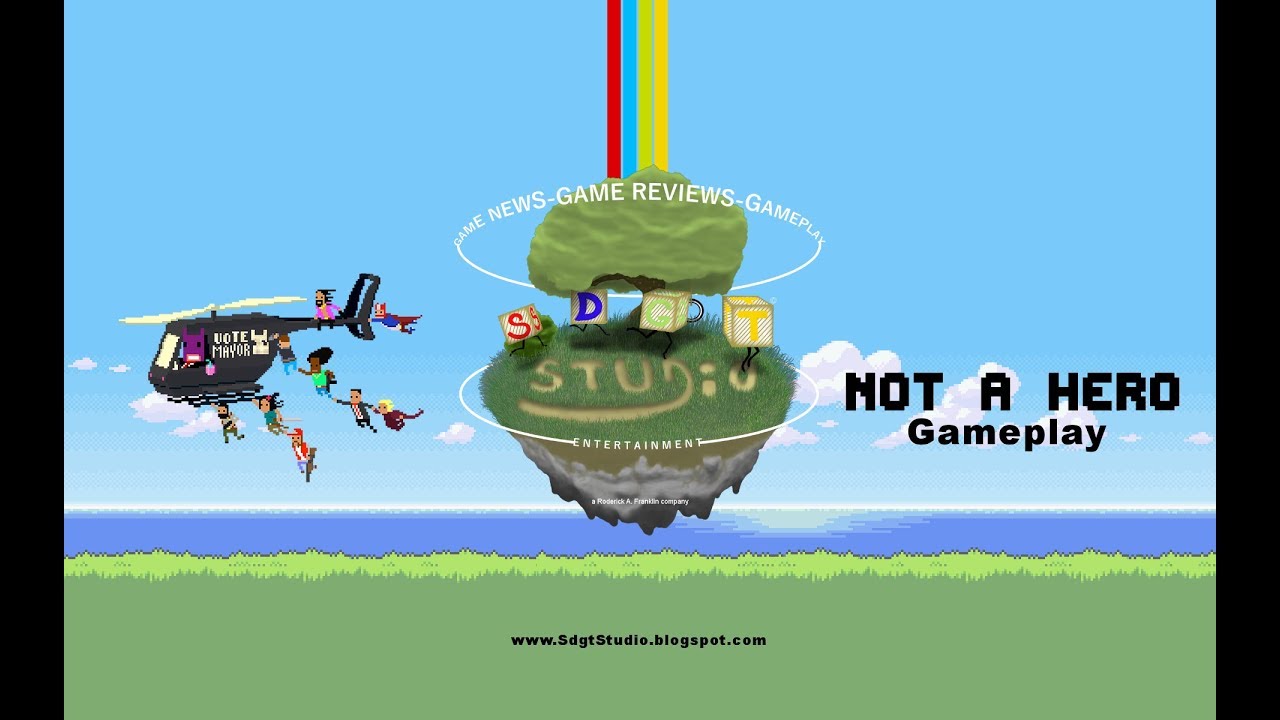 Not A Hero... Gameplay + Commentary - YouTube