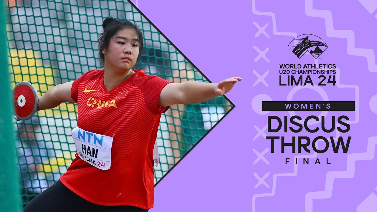 Bingyang Han secures U20 discus title for China 🇨🇳 | World Athletics ...