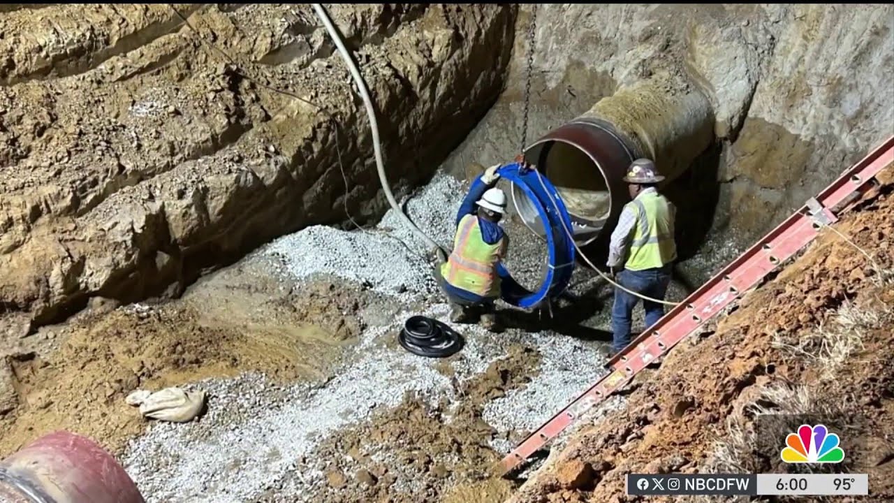 Fort Worth asks for answers after destructive water main break | NBCDFW ...