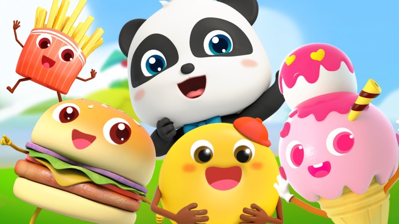 Baby bus Town Life Game Play Animation I Little Panda kids Cartoon ...