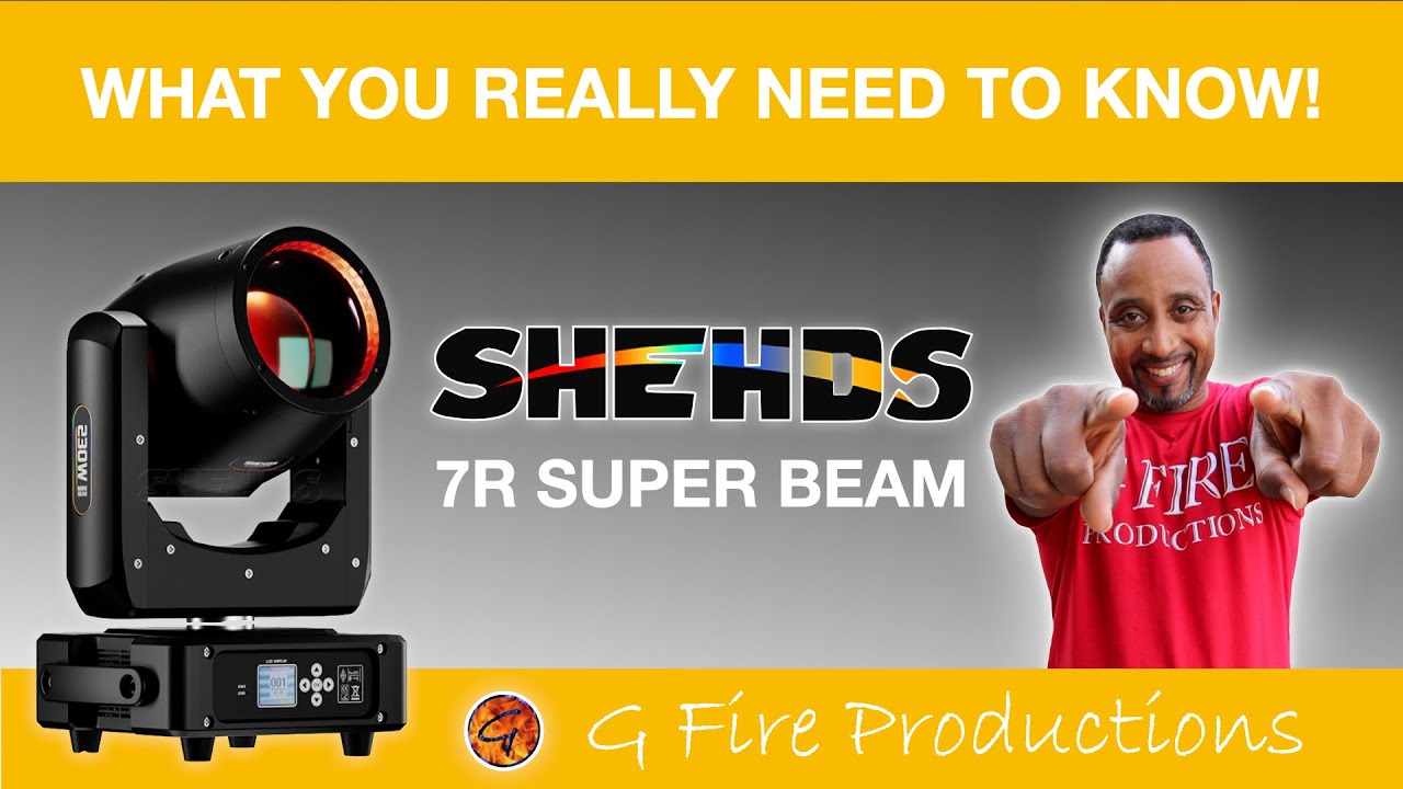 Shehds 7R Super Beam In-depth Review - YouTube