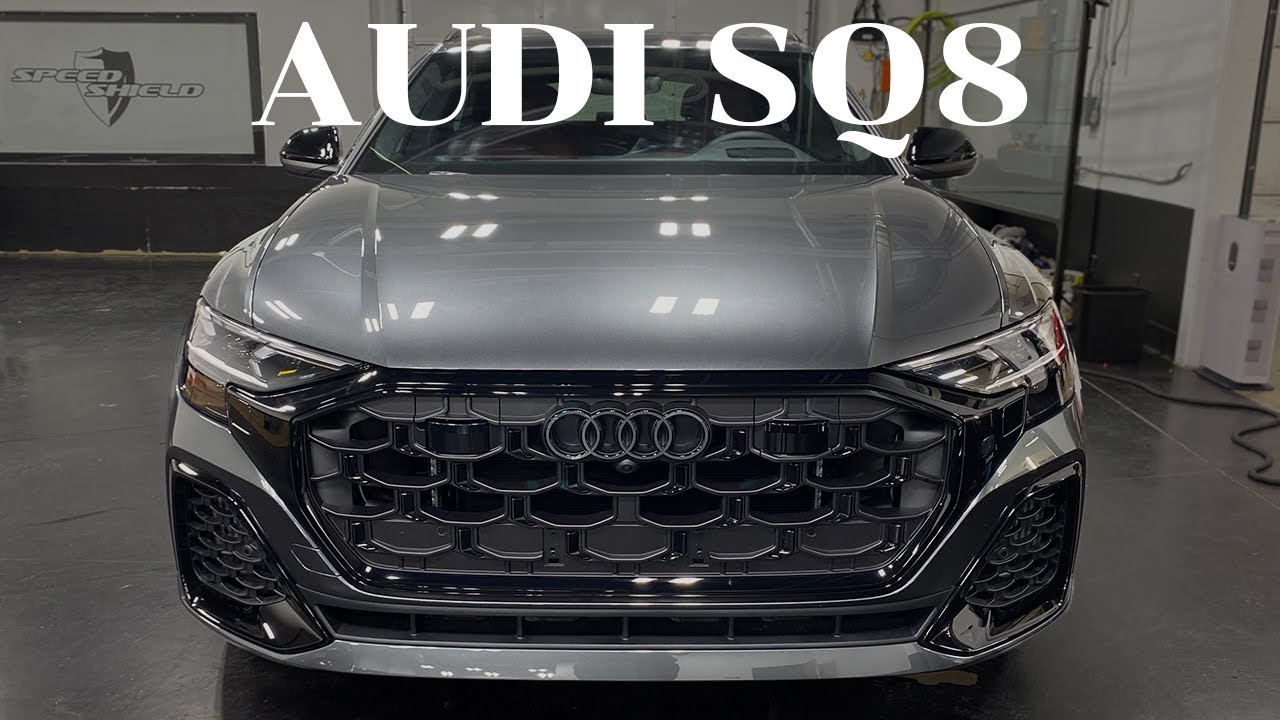 Custom Audi SQ8 | Spectra Photosync Tint & Full Body Matte PPF | Speed ...