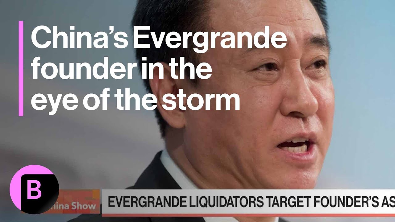 China Evergrande Founder In Eye of Liquidation Storm - YouTube