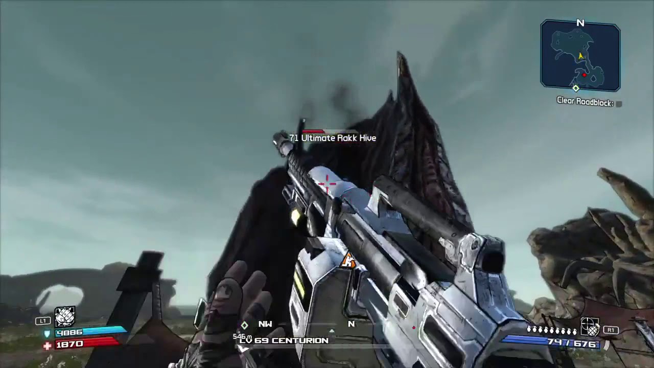 Borderlands 1 GOTY ENHANCED | Level 69 Brick vs Ultimate Rakk Hive ...