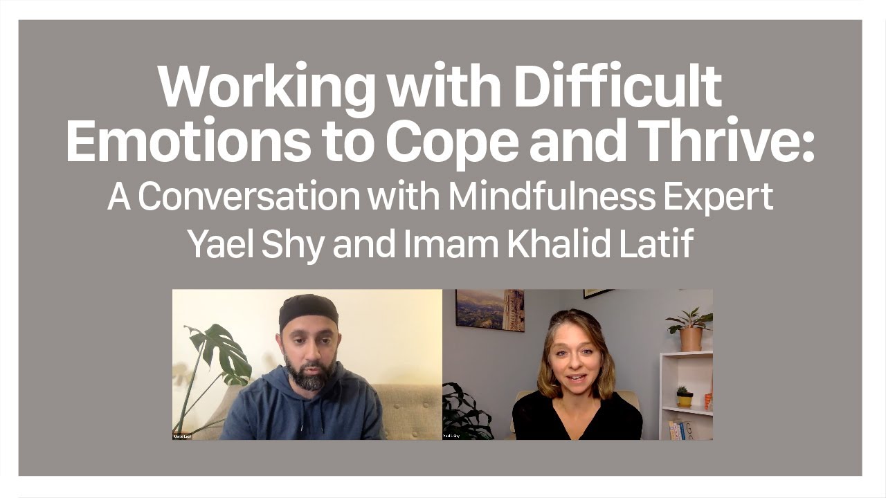 Working with Difficult Emotions to Cope and Thrive: A Conversation ...