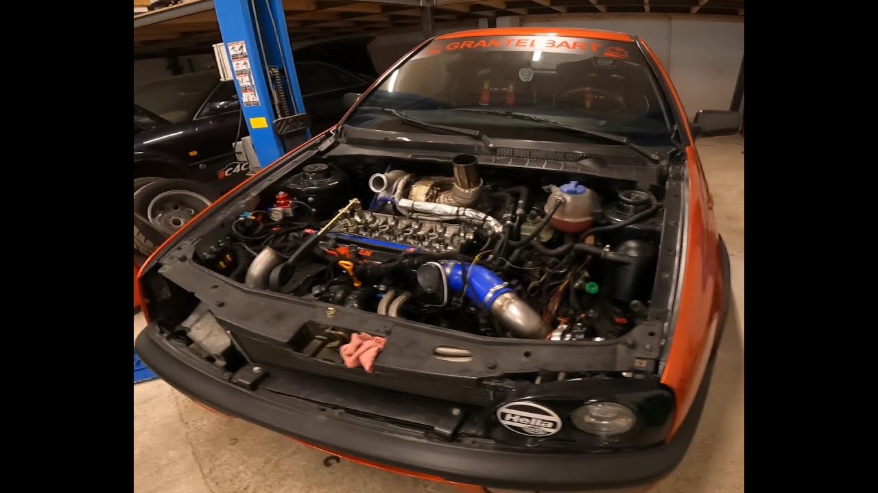 Golf 3 16V Turbo 1/4 meile Auto !!!! - YouTube