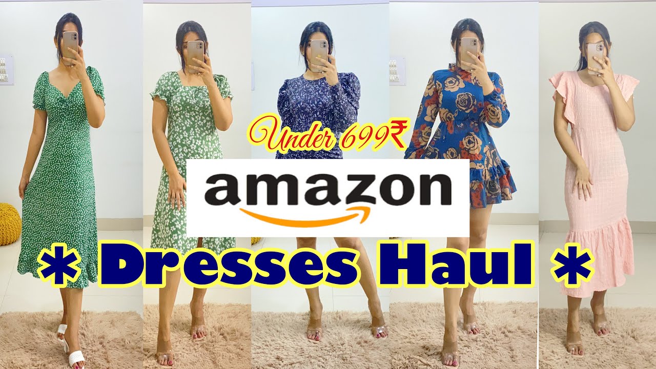 Amazon Modest summer Dresses Haul! Best Amazon Finds Starting ₹299 ...