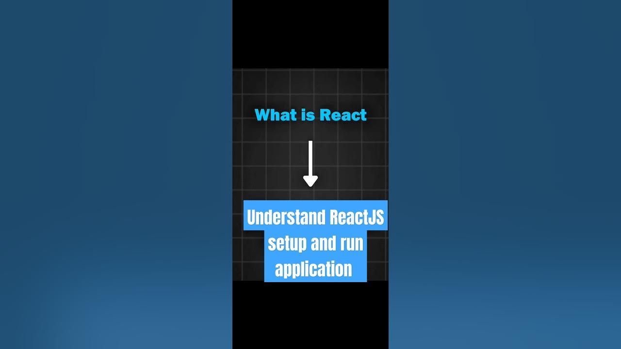 What is react? How to setup and run the react application? #shorts # ...