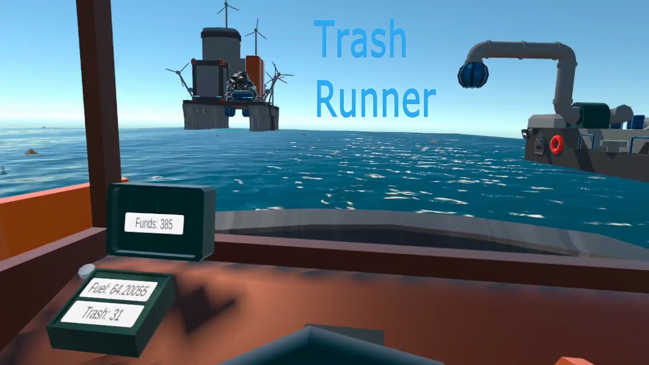 Trash Runner on Quest 2 (PC VR game) - YouTube
