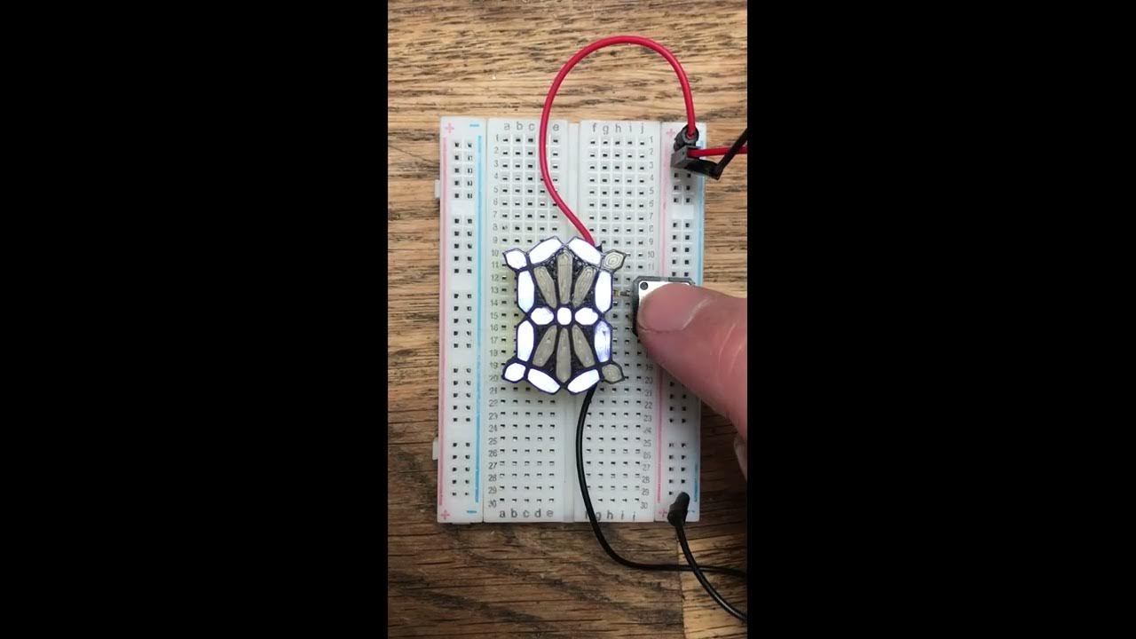 Mason's 21-segment display - YouTube