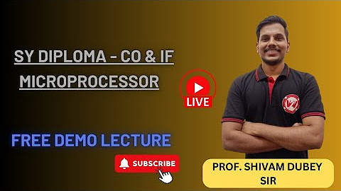 MSBTE SEM 4 MICROPROCESSOR 22415 FOR CO / AIML | SY Diploma - YouTube