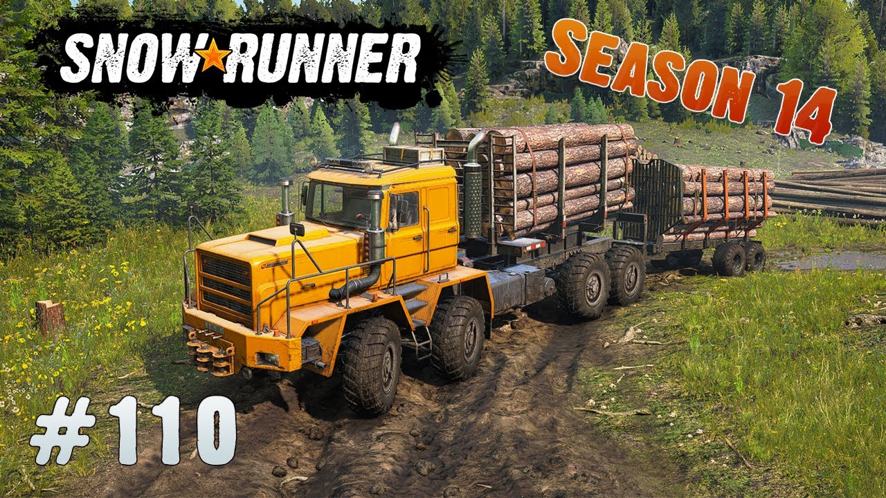 Snowrunner - Österreich Season 14 #110 Gefragte Stämme - Let's Play ...