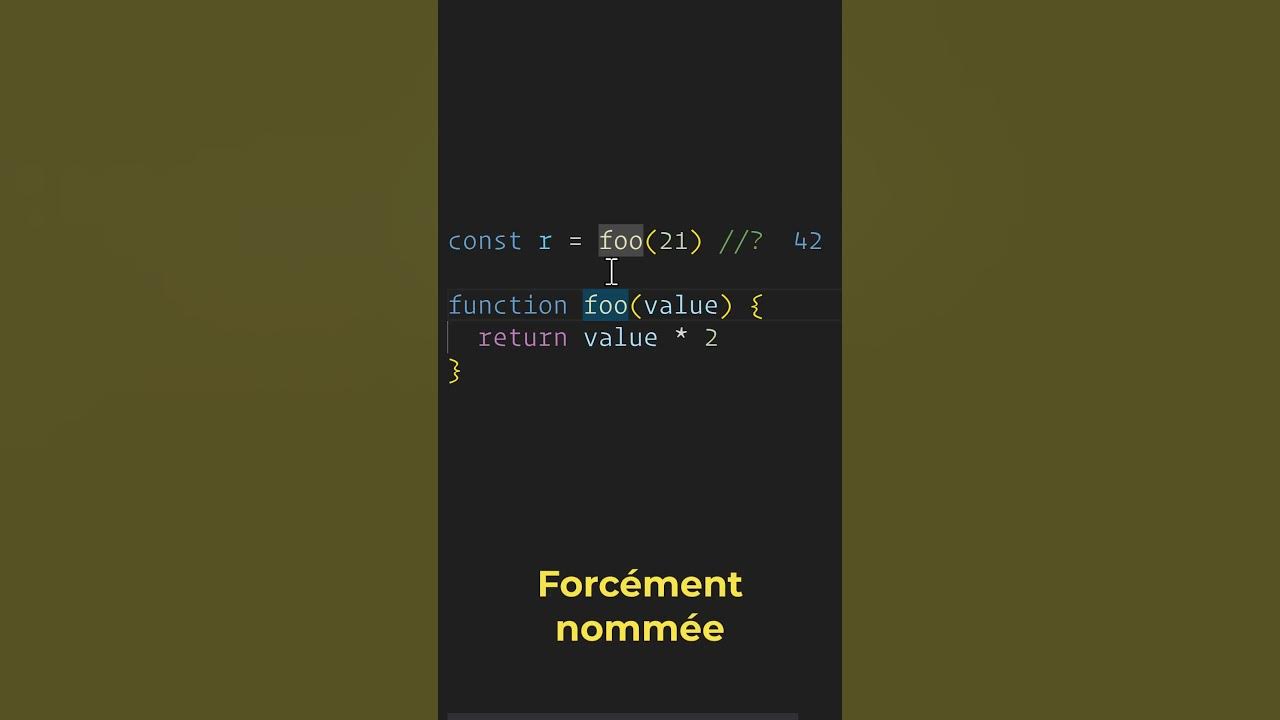 JS : déclarations ou expressions de fonctions ? - YouTube