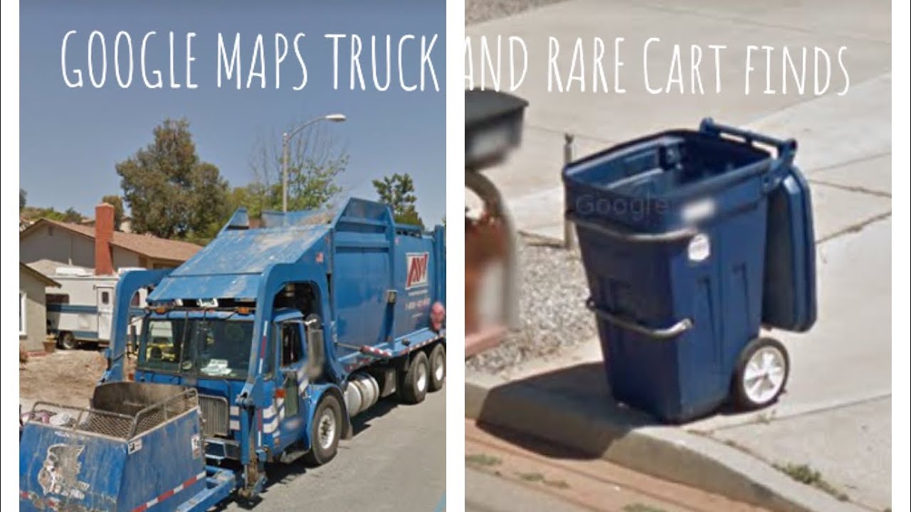 Google Maps Rare Cart and Truck Finds - YouTube