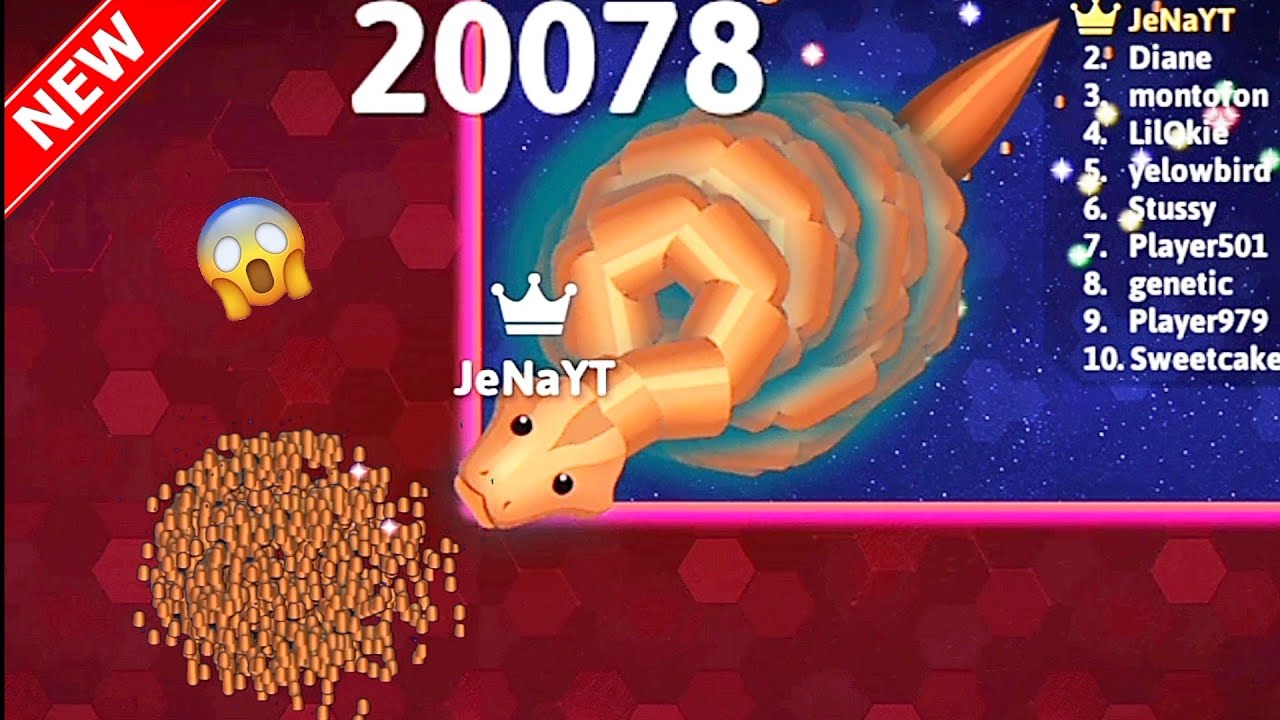I Feed Cute Bot In Snake. Io! 🐍 Epic Snakeio Gameplay - YouTube