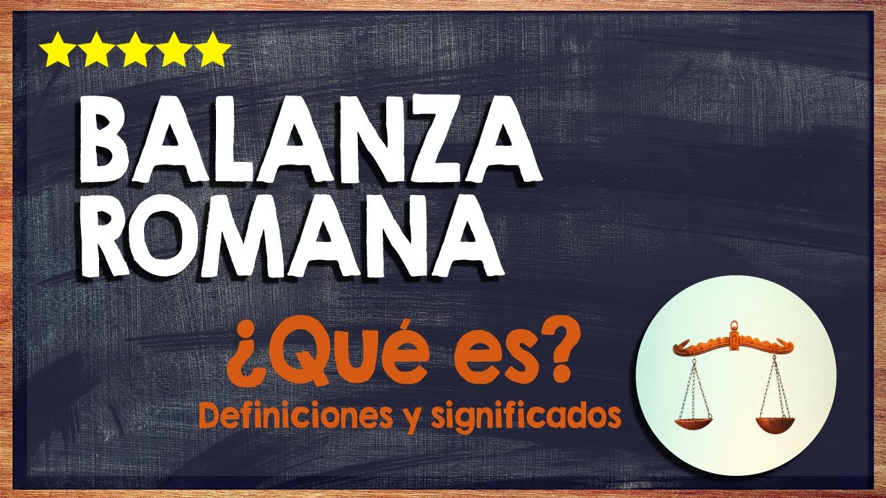 🙏 ¿Qué es una Balanza Romana? - Aprende cómo se usa una Balanza Romana ...