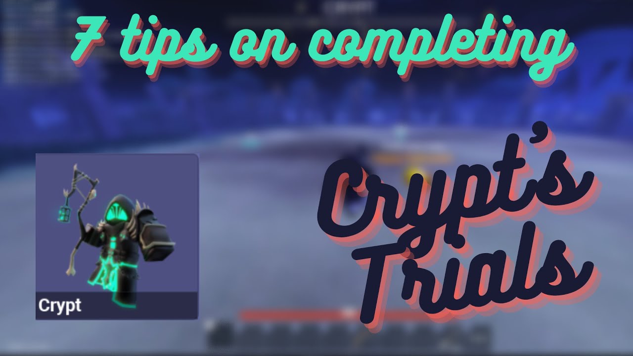 7 tips on completing Crypt's Trials | Roblox Bedwars - YouTube