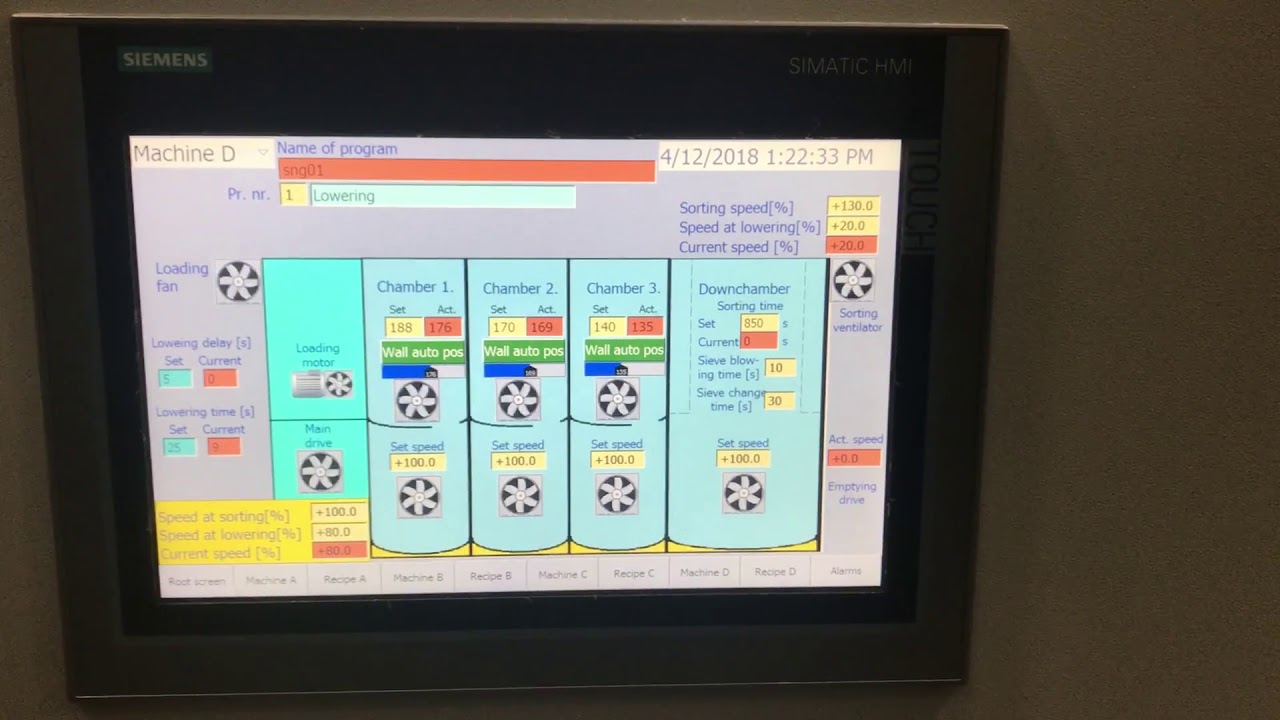 Feather sorting machine - YouTube
