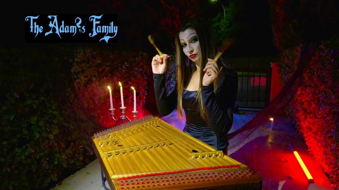 Addams Family Theme / Halloween/Wednesday/Morticia Addams-instrumental ...