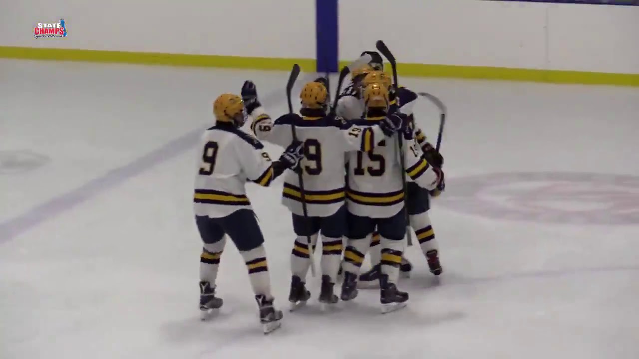 Hunter Allen - Trenton | Boys Hockey | 2-7-20 | STATE CHAMPS! MI - YouTube
