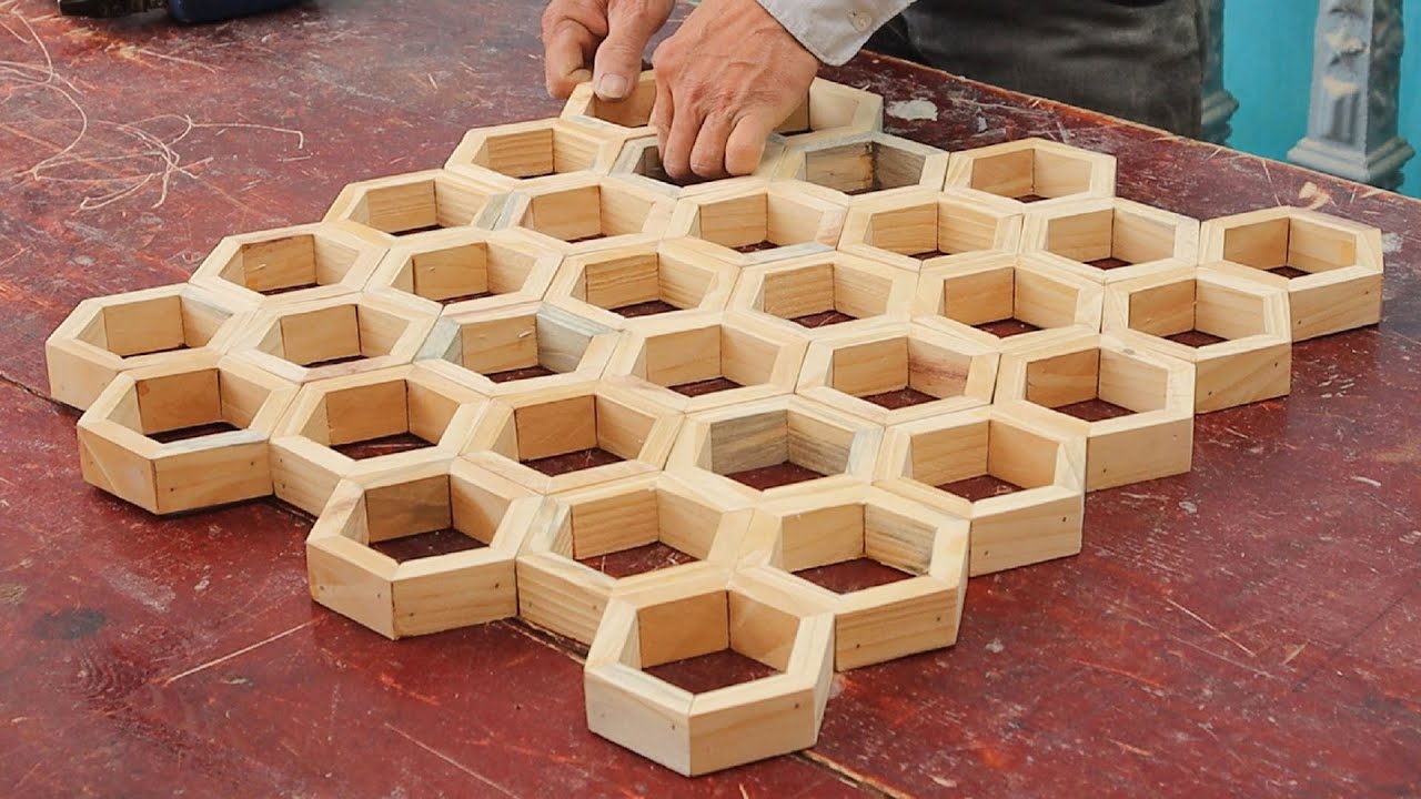 Amazing Creative Craft Wood Grafting Ideas // A Table With An Extremely ...