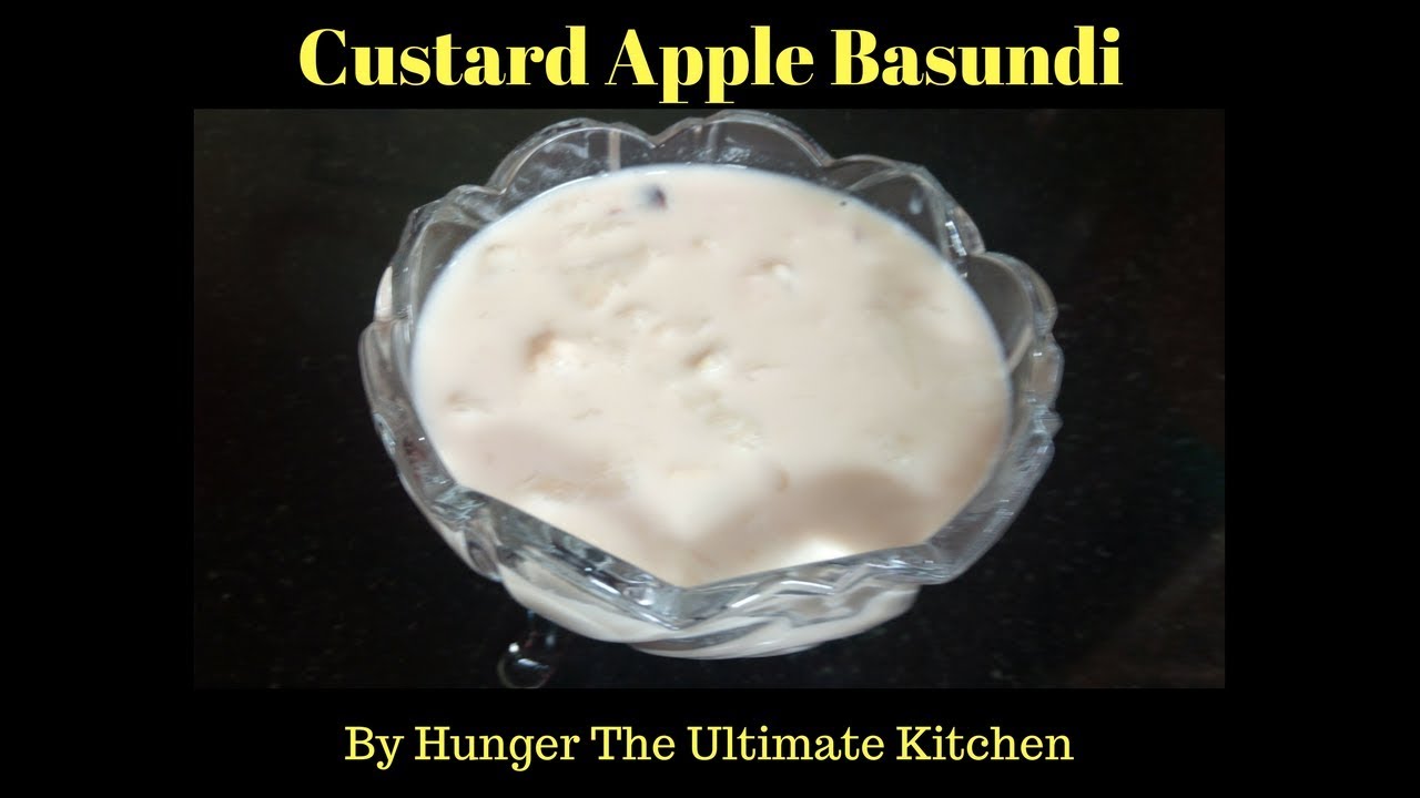 Custard Apple Basundi | सिताफळ बासुंदी | Sitafal Basundi - YouTube