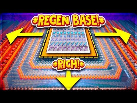 FIRST GOD REGEN BASE RAID! (RICH) | Minecraft Factions | VanityMC ...